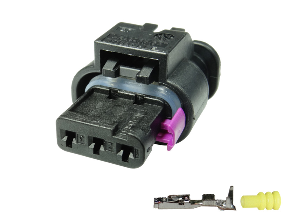 4H0973703 Корпус электрического разъёма PTS (3 штекерa) VAG | Запчасти ...