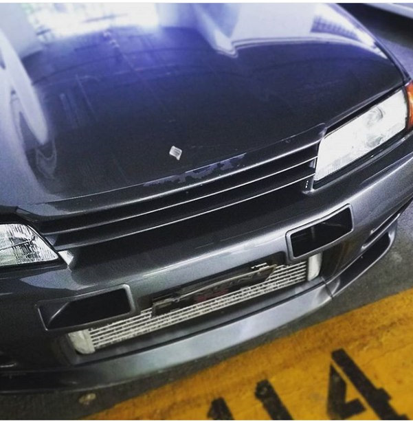 GTR-look. Часть11 (Решетка радиатора GT-R) — Nissan Skyline (R32), 2,5 л, 1990 года | стайлинг ...
