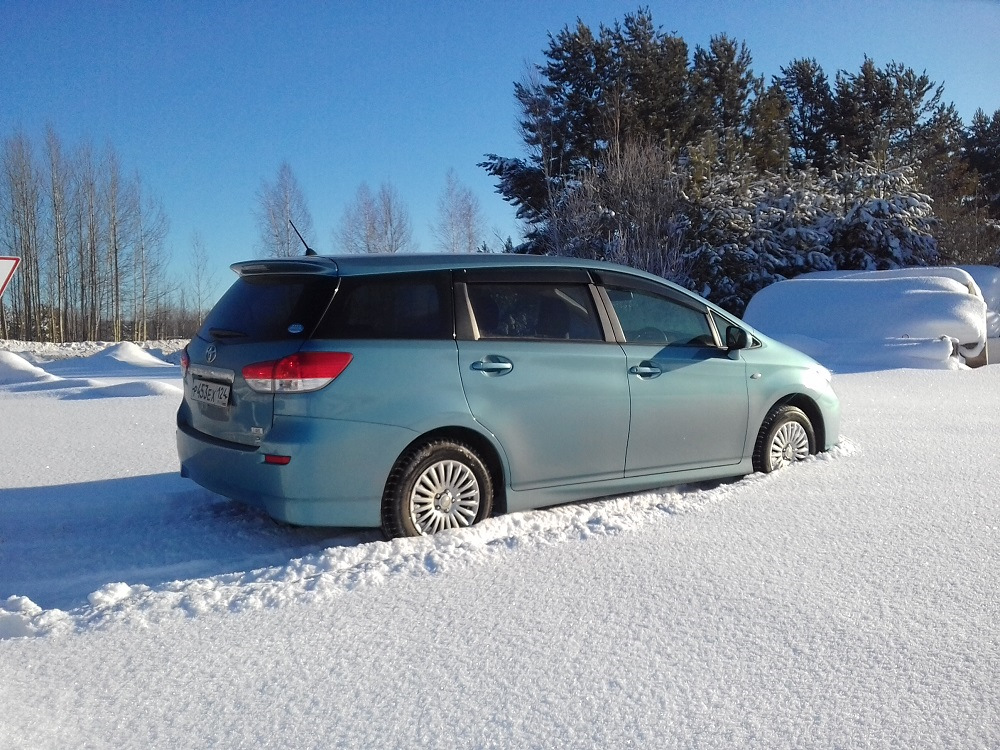 О пользе полного привода на междугородних трассах — Toyota Wish (AE20 ...