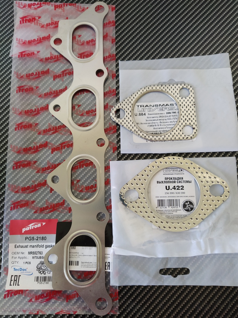 MR552763 Прокладка выпускного коллектора Mitsubishi | Запчасти на DRIVE2