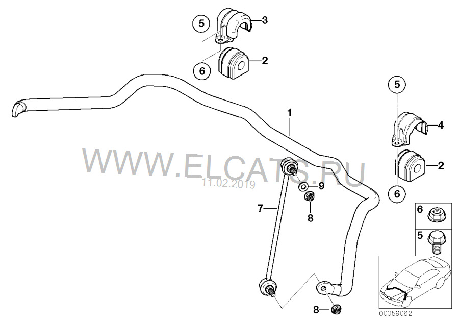 Ремонт передней ходовой и замена масла в ДВС — BMW X5 (E53), 3 л, 2005 ...
