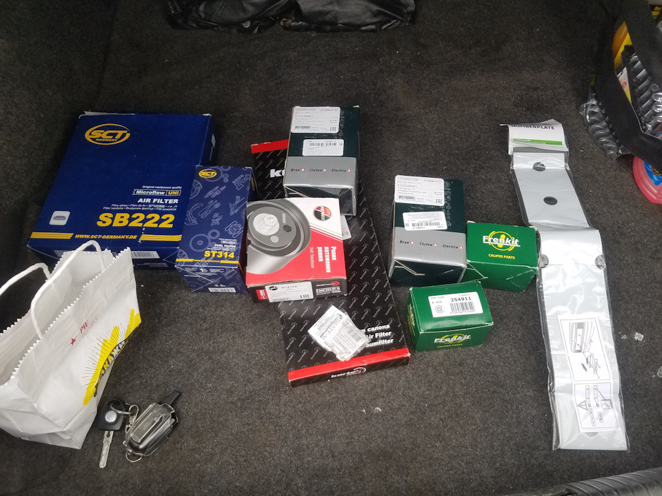 Пришли запчасти для ТО — Volkswagen Passat B5, 1,8 л, 1998 года ...