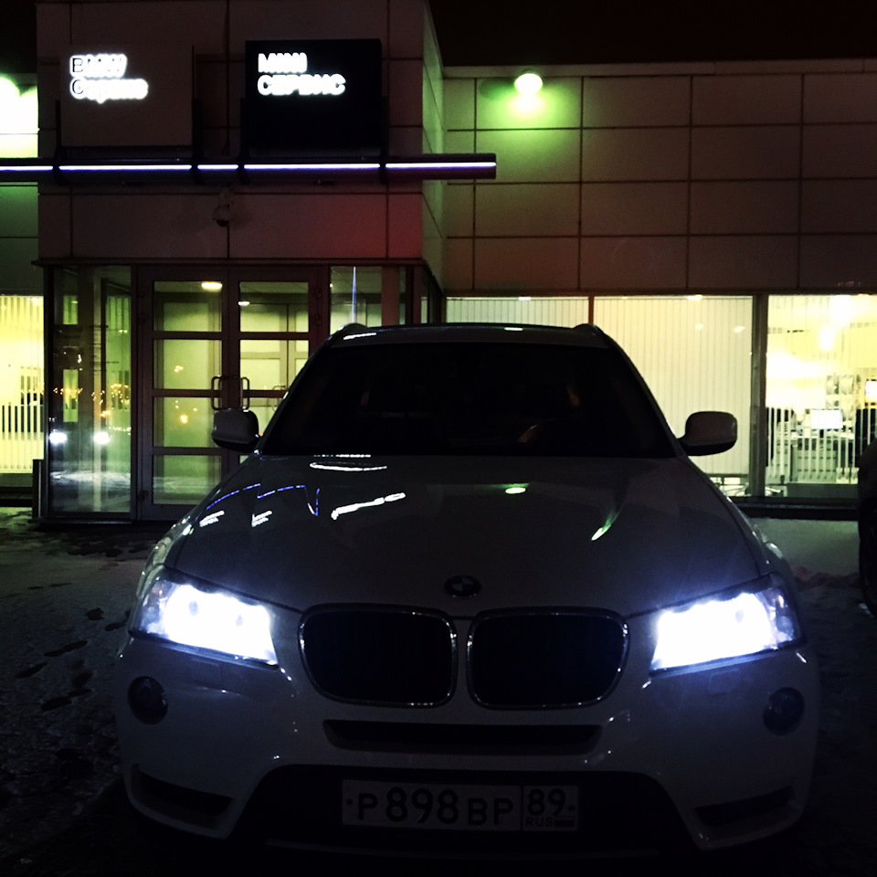 Зверь после мойки и планового ТО — BMW X3 (F25), 2 л, 2012 года | визит ...