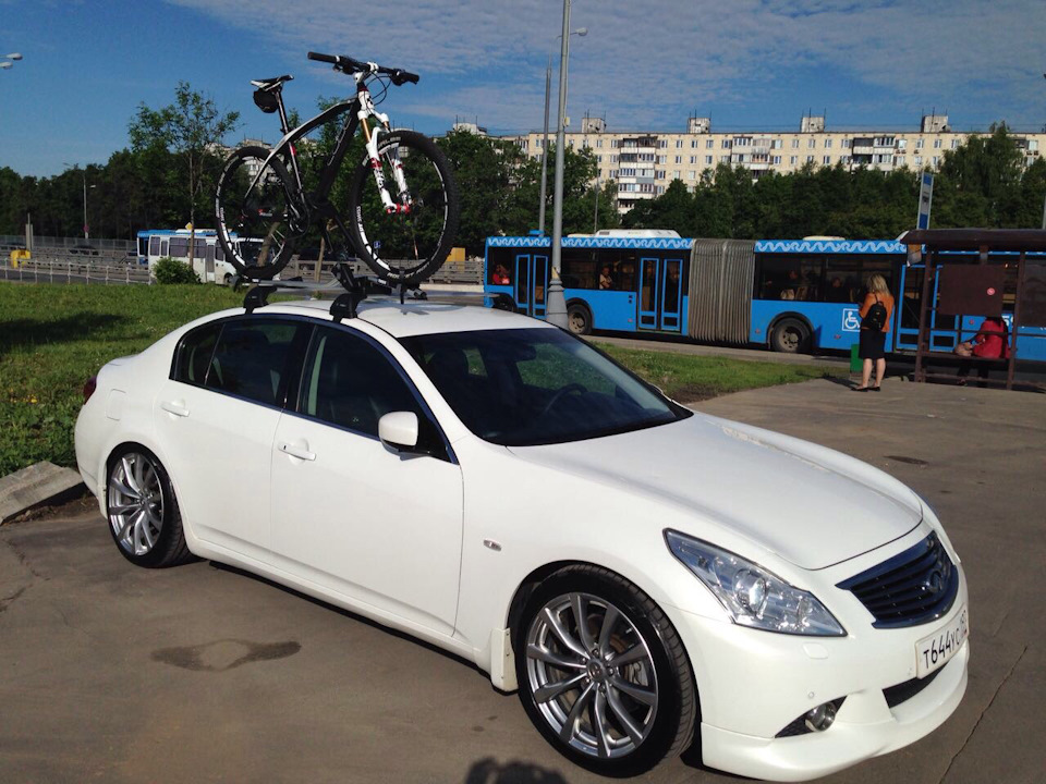Yakima, Thule, Cube & V36 — Infiniti G25, 2,5 л, 2012 года | аксессуары | DRIVE2