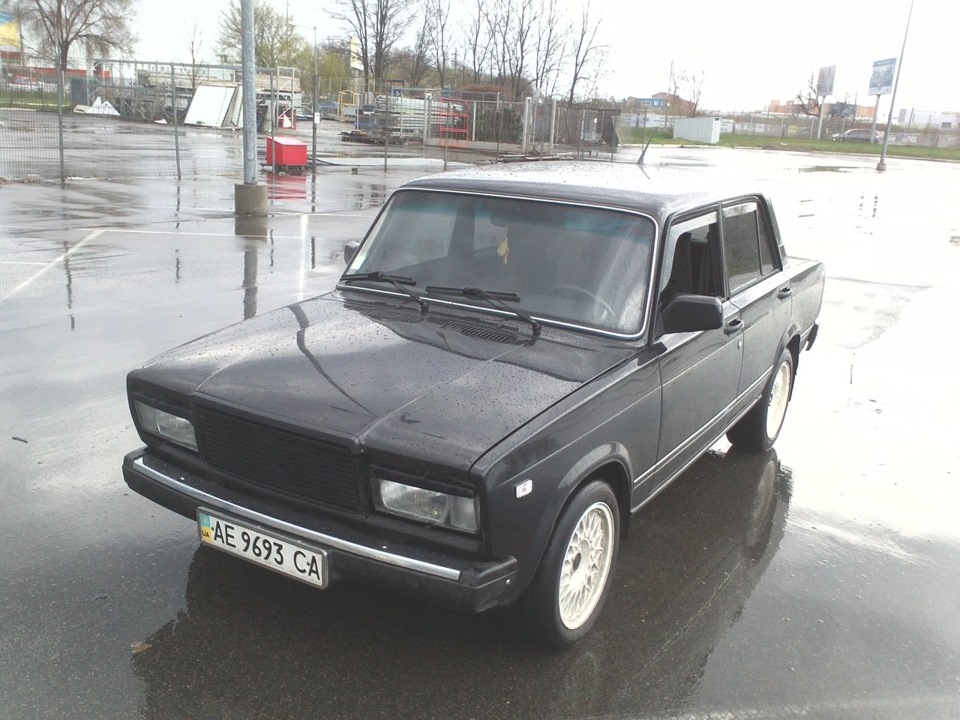 Новые фото и наклейка Готовимся к покраске дисков — Lada 2107 1 5