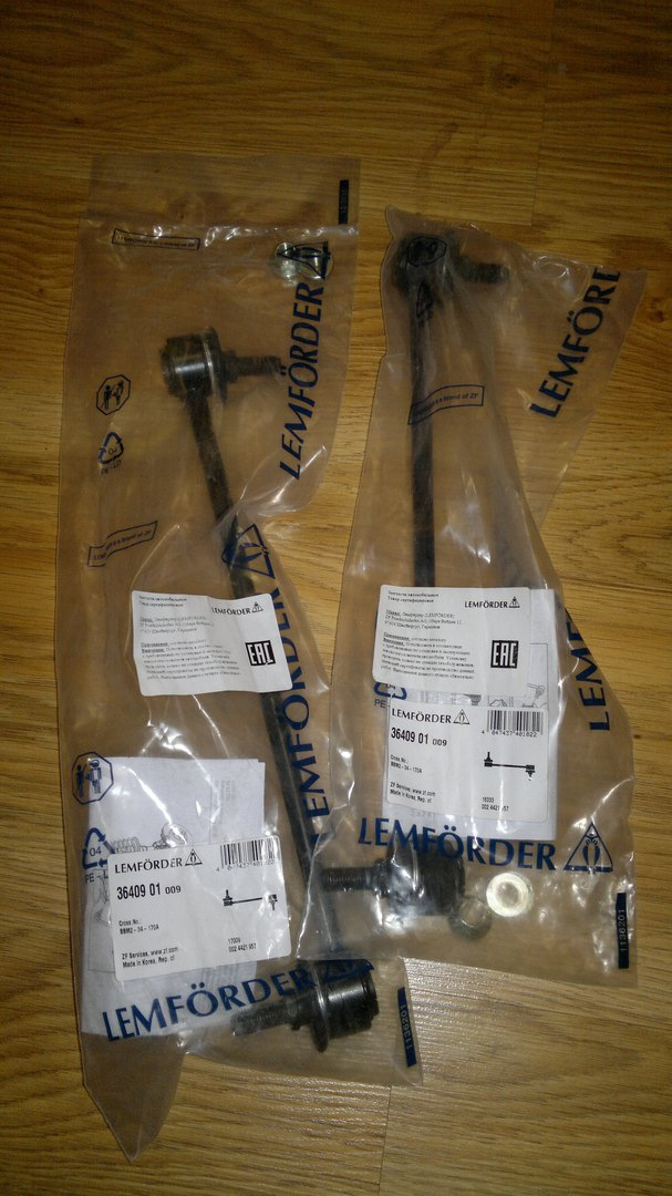 3640901 Тяга (стойка) стабилизатора LEMFORDER | Запчасти на DRIVE2