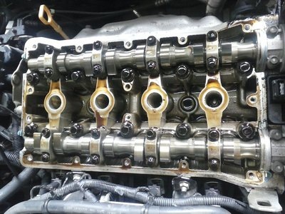 Замена прокладки клапанной крышки. — Chevrolet Lacetti Sedan, 1,6 л ...
