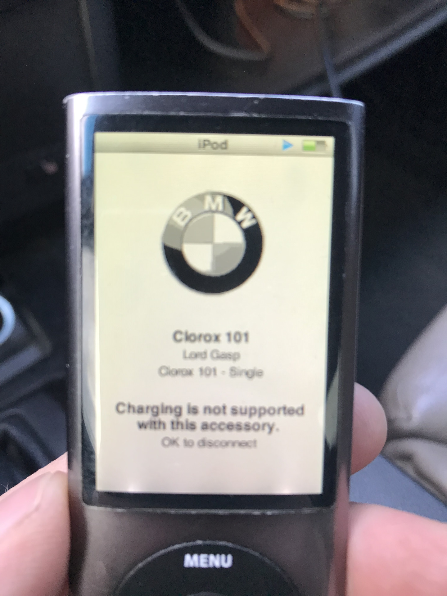 BMW e60 — iPod интерфейс — BMW 5 series (E60), 3 л, 2004 года ...