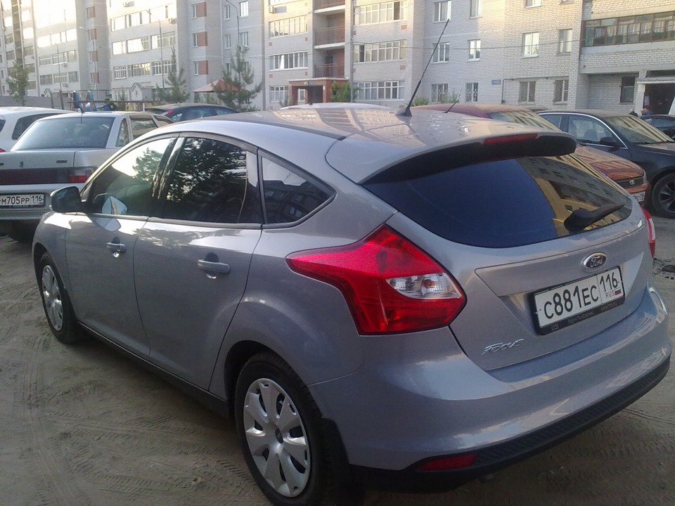 Первым делом ТОНИРОВКА — Ford Focus Hatchback III, 1,6 л, 2012 года ...