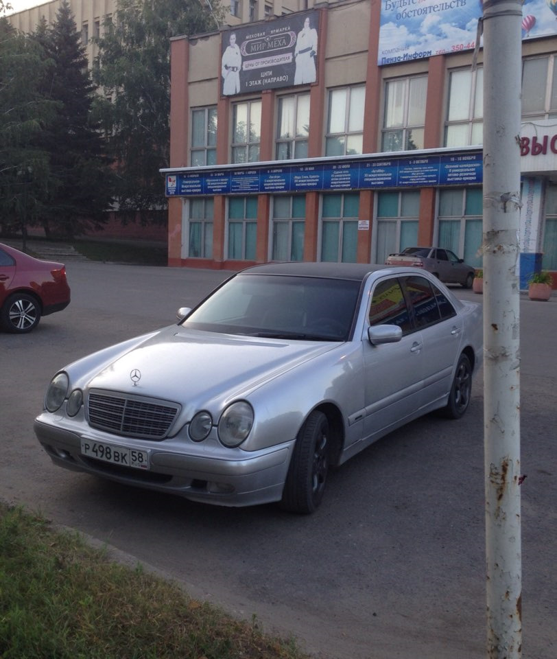 Запись от 18 ноября 12:30 — Mercedes-Benz E-Class (W210), 2,4 л, 1999 года | просто так | DRIVE2
