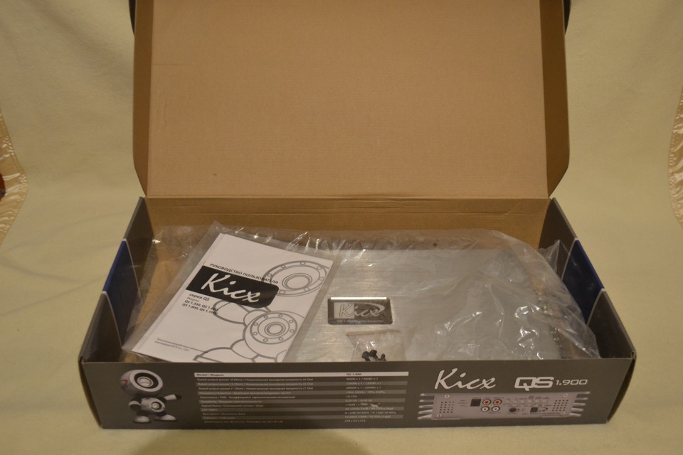 Продам Kicx qs 1.900 — Lada 2113, 1,5 л, 2005 года | автозвук | DRIVE2