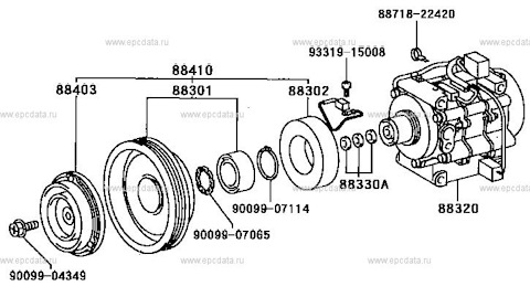 9009904349 Шпилька TOYOTA LEXUS | Запчасти на DRIVE2
