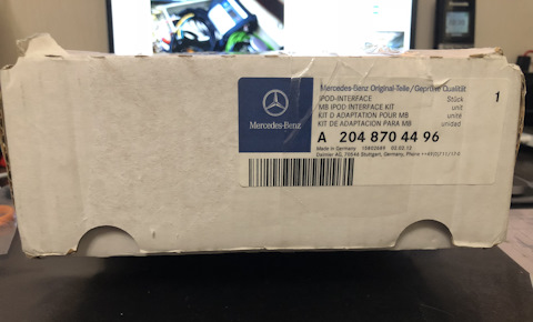 A2048704496 Комплект установочный ipod Mercedes | Запчасти на DRIVE2