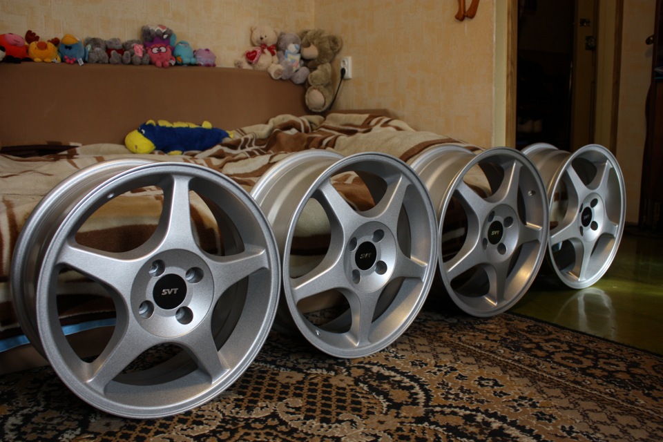 Oh My God-is a diamond SVT wheels! я их покрасил!)))) — Ford Focus ...