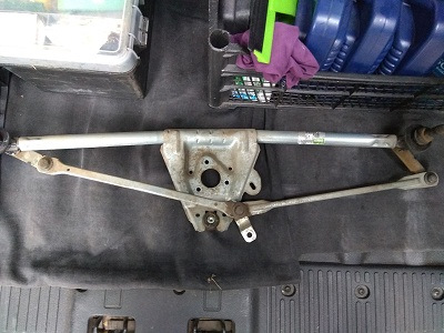 Трапеция дворников, ревизия печки… — Renault Kangoo (1G), 1,5 л, 2008 ...