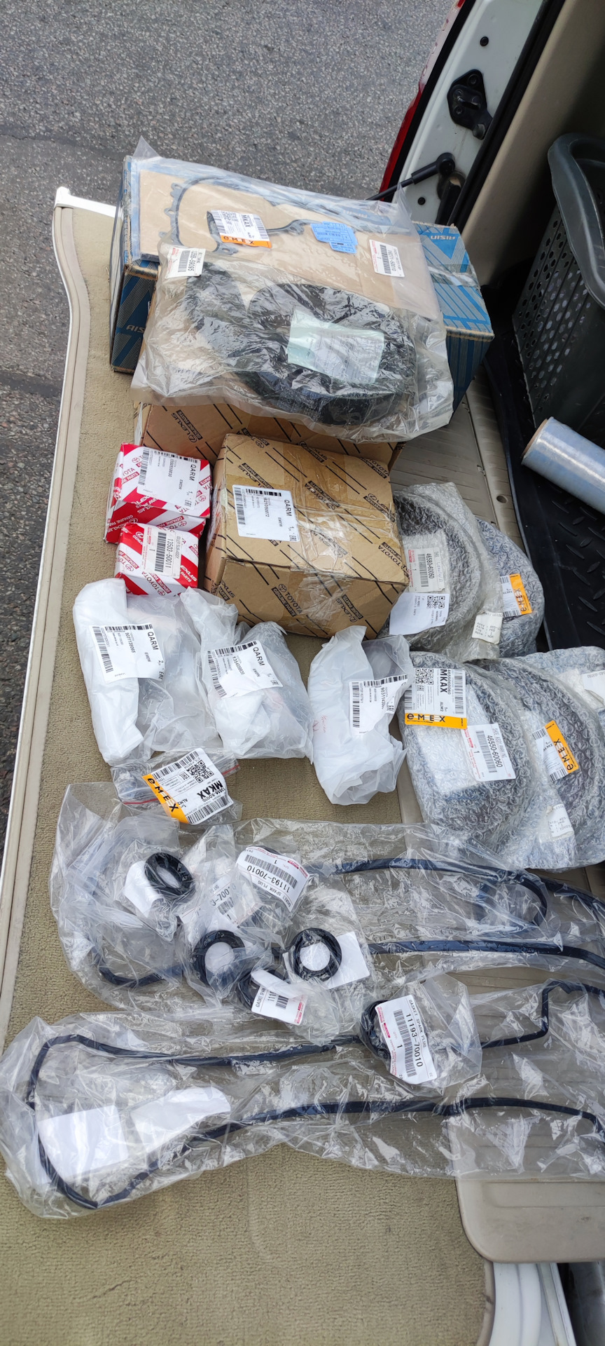 Замена ГРМ 2UZ LX470 — Lexus LX (UZJ100), 4,7 л, 2003 года | плановое ...