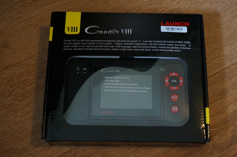 Сканер Launch creader 8 или Launch creader 129 и Opel astra H ...