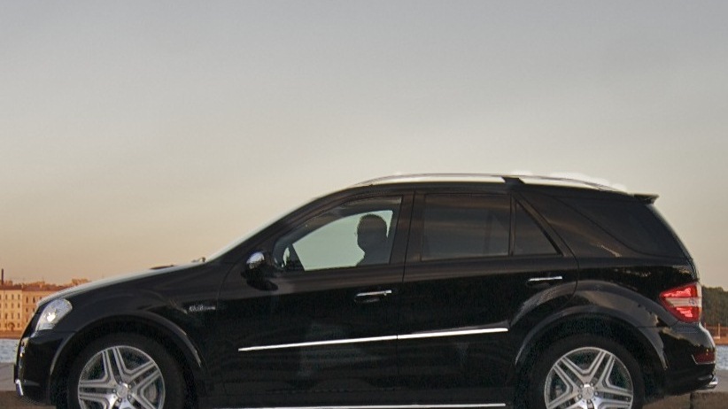Mercedes-Benz ML 63 AMG (W164) 6.2 бензиновый 2010 | Obsidian Black на ...