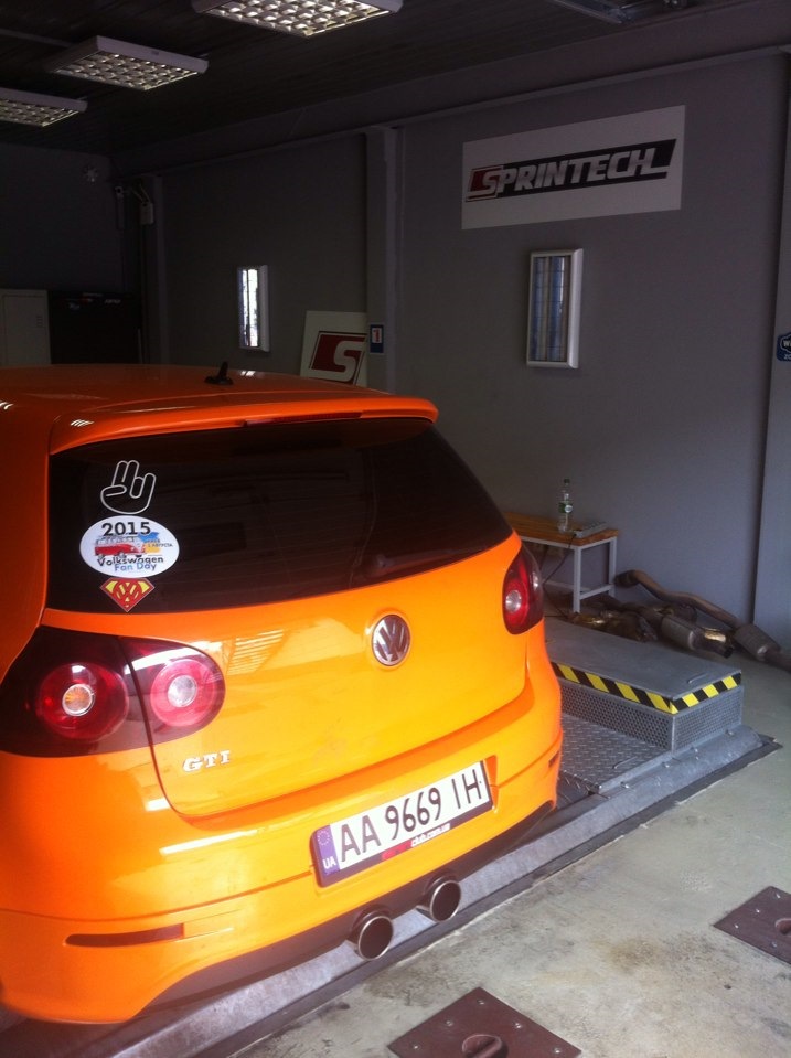 Чип-тюннинг APR от Sprintech — Volkswagen Golf GTI Mk5, 2 л, 2007 года | тюнинг | DRIVE2