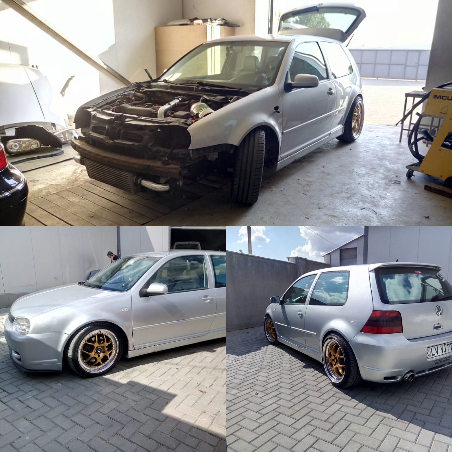 New body color — Volkswagen Golf GTI Mk4, 1,8 л, 2002 года | кузовной ...