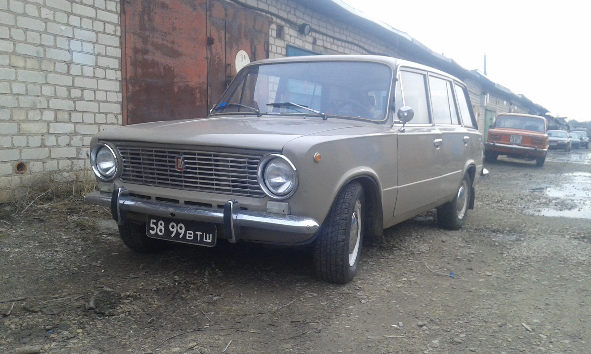 Открыл сезон 2017 — Lada 2102, 1,2 л, 1973 года | просто так | DRIVE2