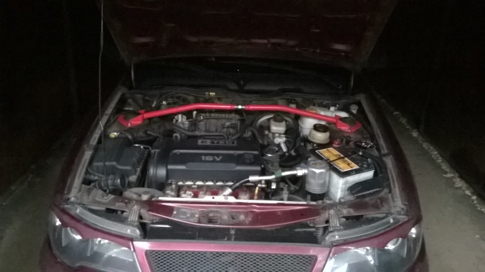 Растяжка на передние стойки Stage 2 перекраска — Daewoo Nexia (N150), 1 ...