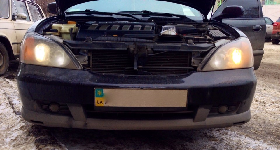 Лампочки в ближний свет. — Chevrolet Evanda, 2,5 л, 2006 года ...