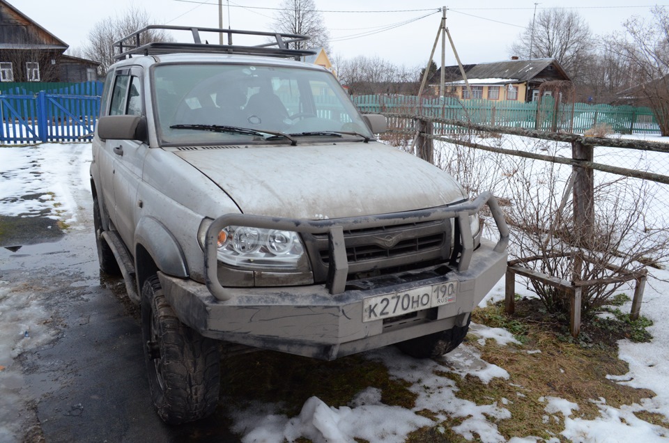 Экспедиционный багажник — УАЗ Patriot, 2,7 л, 2008 года | тюнинг | DRIVE2