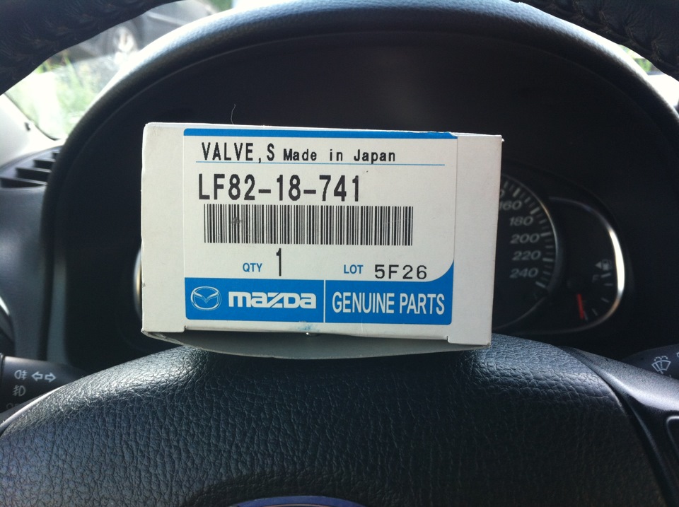 LF8218741 КЛАПАН ЭЛЕКТРОМАГНИТНЫЙ CX-7 (09-…), MAZDA3 (03-…), MAZDA5 ...