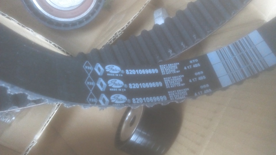 Закуп запчастей для ГРМ — Renault Megane II, 1,6 л, 2008 года ...