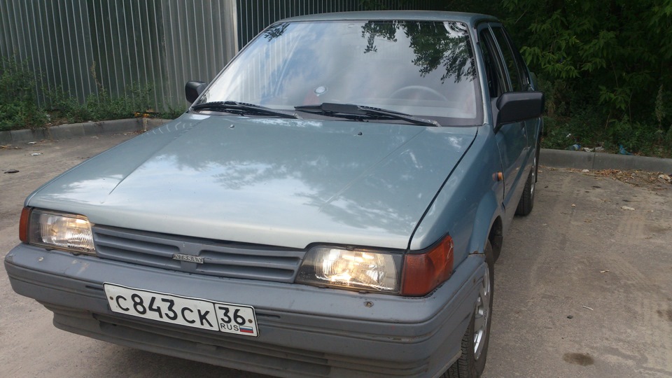 Nissan Sunny (N13) 1.3 бензиновый 1990 | N13 E13S на DRIVE2