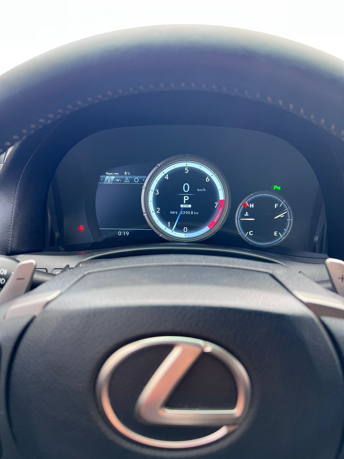 Щиток от рестайлинга на месте) — Lexus GS (L10), 3,5 л, 2012 года ...