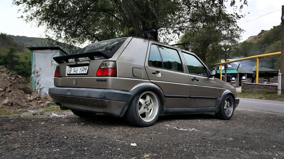 Спойлер "Zender" — Volkswagen Golf Mk2, 1,8 л, 1990 года | стайлинг ...