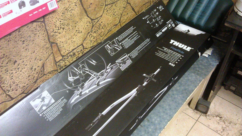 Сезонная обновка. Велокрепления Thule FreeRide 532 1746077 — Toyota ...