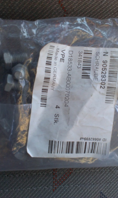 N90529302 БОЛТ/ VAG | Запчасти на DRIVE2