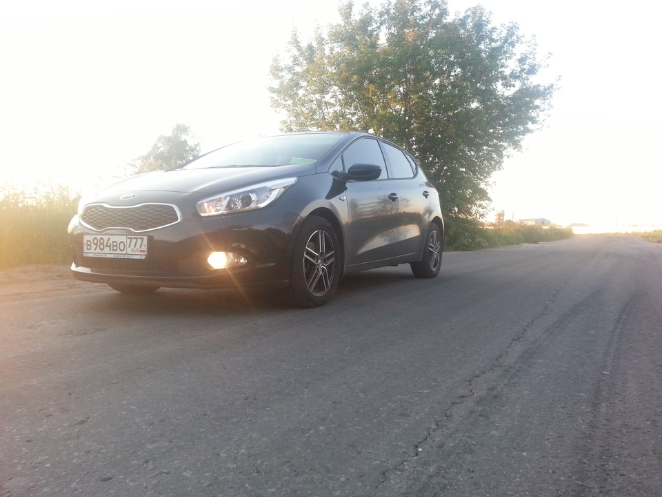 стОя на своЁм) — KIA Ceed (2G), 1,6 л, 2014 года | стайлинг | DRIVE2