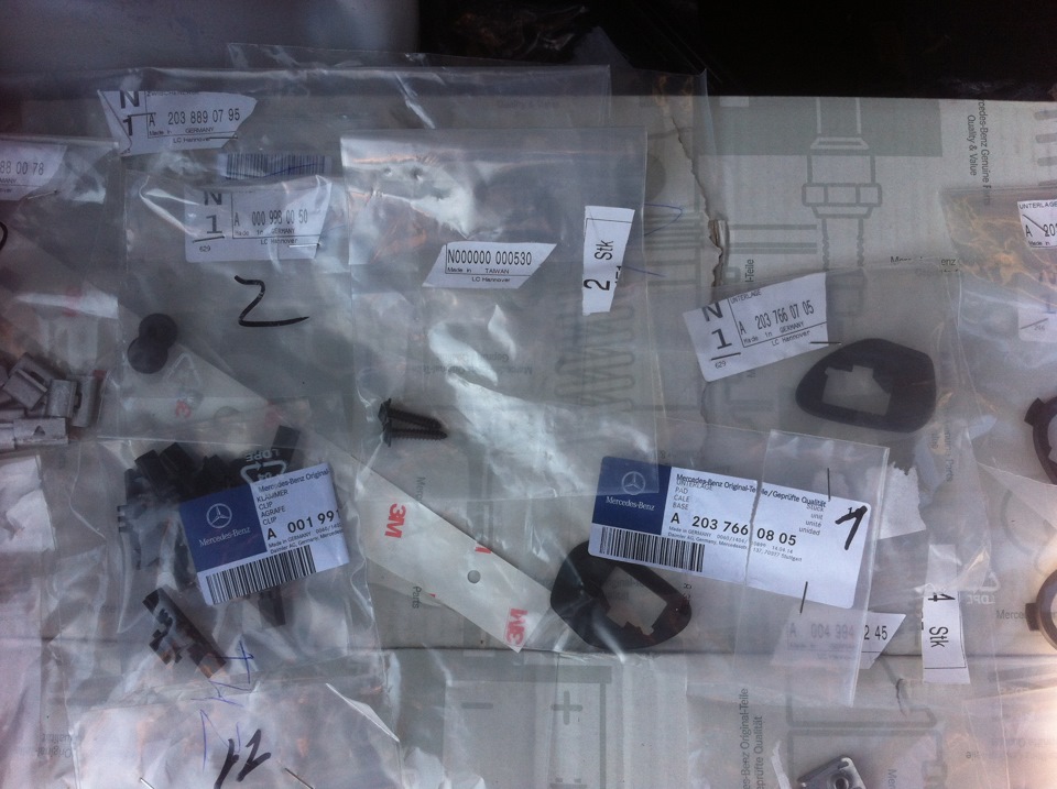 Внешний вид. Часть 1. Начало. — Mercedes-Benz C-Class Sportcoupe (C203 ...