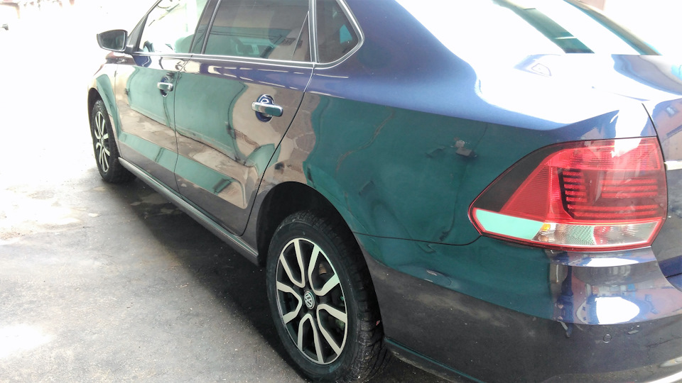 RPLC VW67 и Tigar Prima 195/55 R15 — Volkswagen Polo Sedan, 1,6 л, 2016 ...