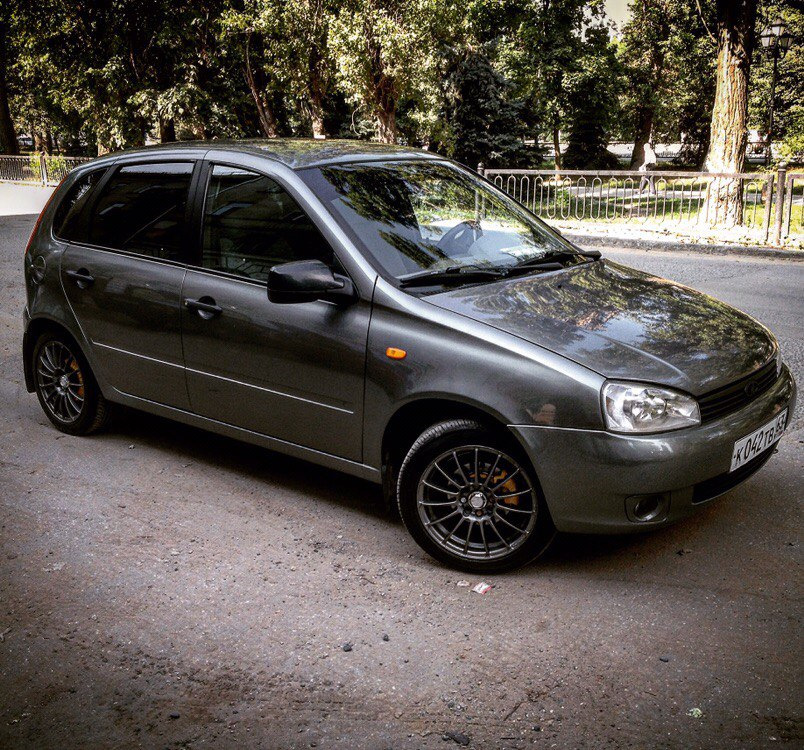 Лето, рейка спорт. — Lada Калина Хэтчбек (1G), 1,6 л, 2007 года ...