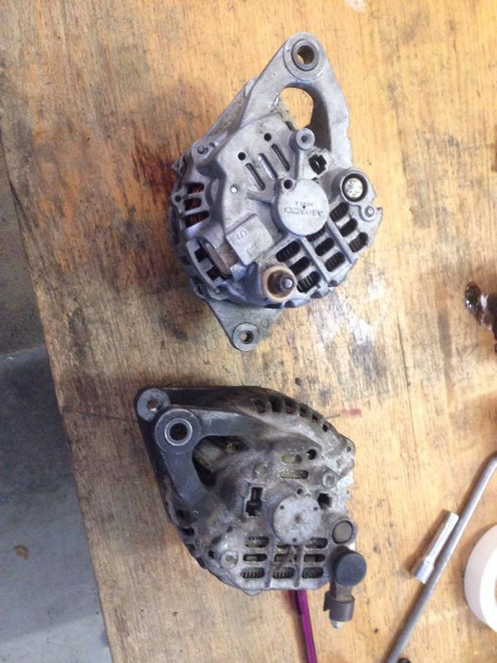 Генератор — Mazda 323 III, 1,6 л, 1986 года | своими руками | DRIVE2