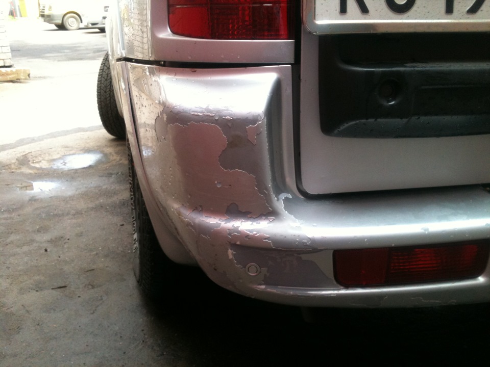 Покраска старых косяков — Mitsubishi Montero III (V60), 3,5 л, 2002 ...