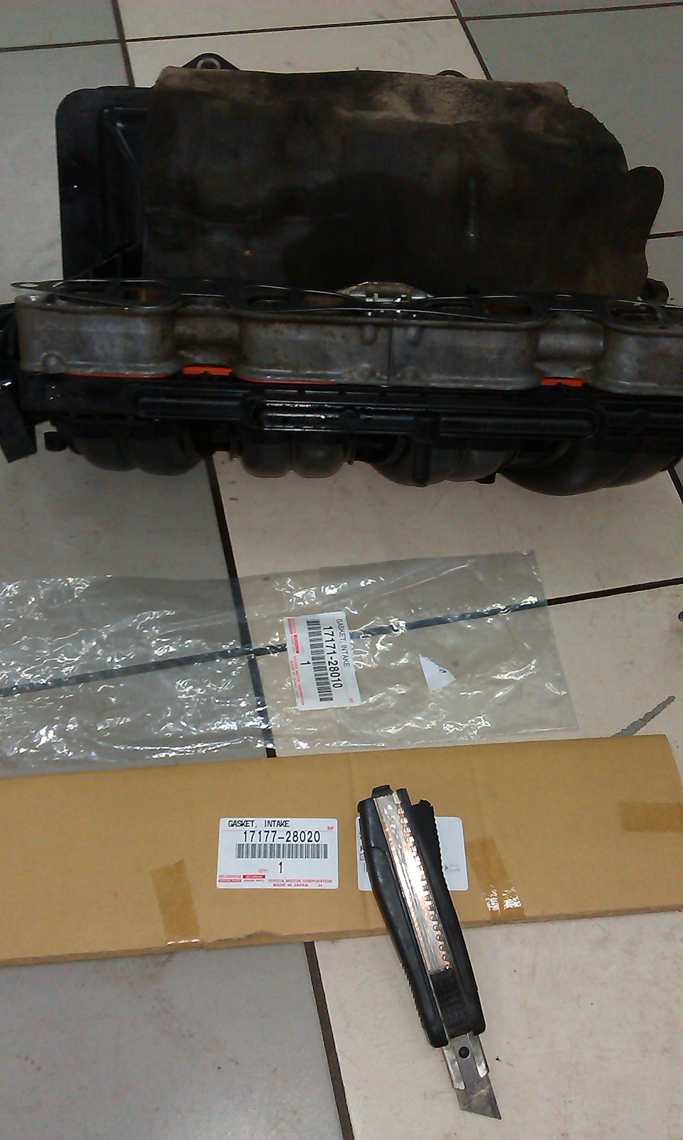 1717728020 Прокладка впускного коллектора TOYOTA LEXUS | Запчасти на DRIVE2