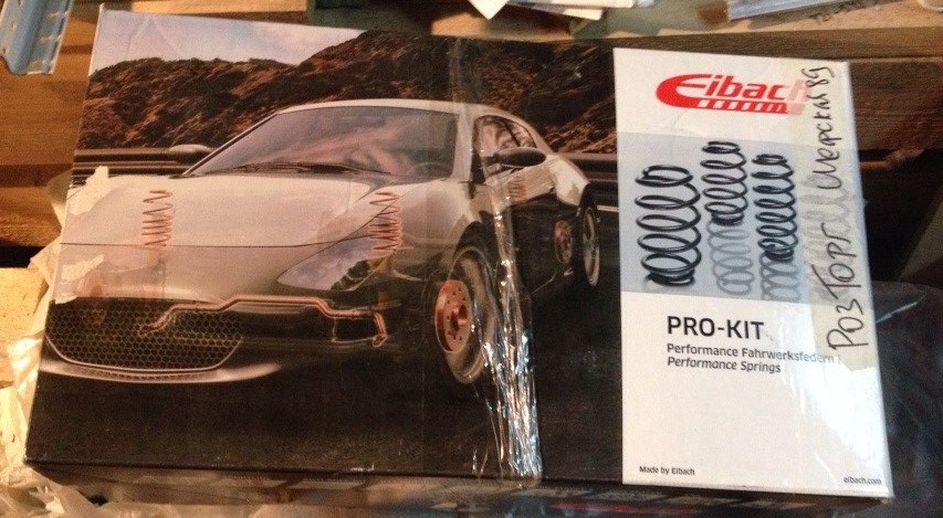 установка Eibach Pro-Kit (-30мм) на BMW-E39 — BMW 5 series (E39), 3 л, 2001 года | тюнинг | DRIVE2