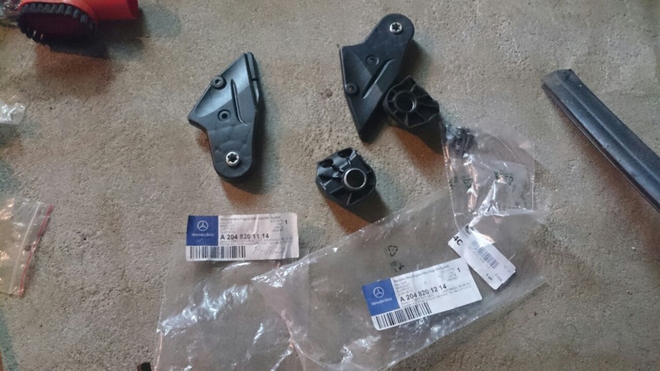 A2048201214 Комплект крепления фары Mercedes | Запчасти на DRIVE2