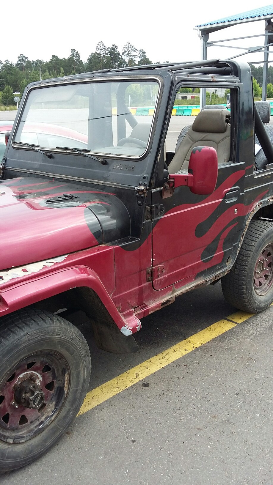 Печалька — Asia Rocsta, 2 л, 1991 года | техосмотр | DRIVE2