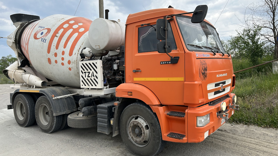 КАМАЗ 65115 Миксер | Миксер на DRIVE2