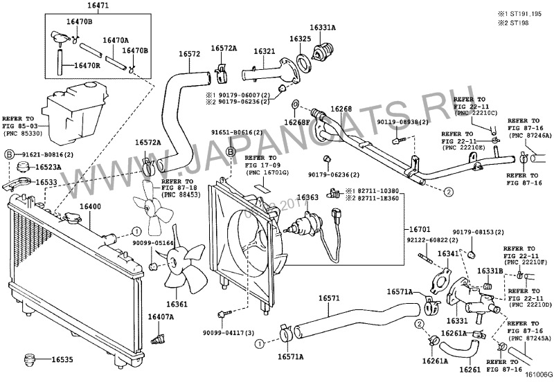 О термостате замолвите слово — Toyota Caldina (190), 2 л, 2000 года ...