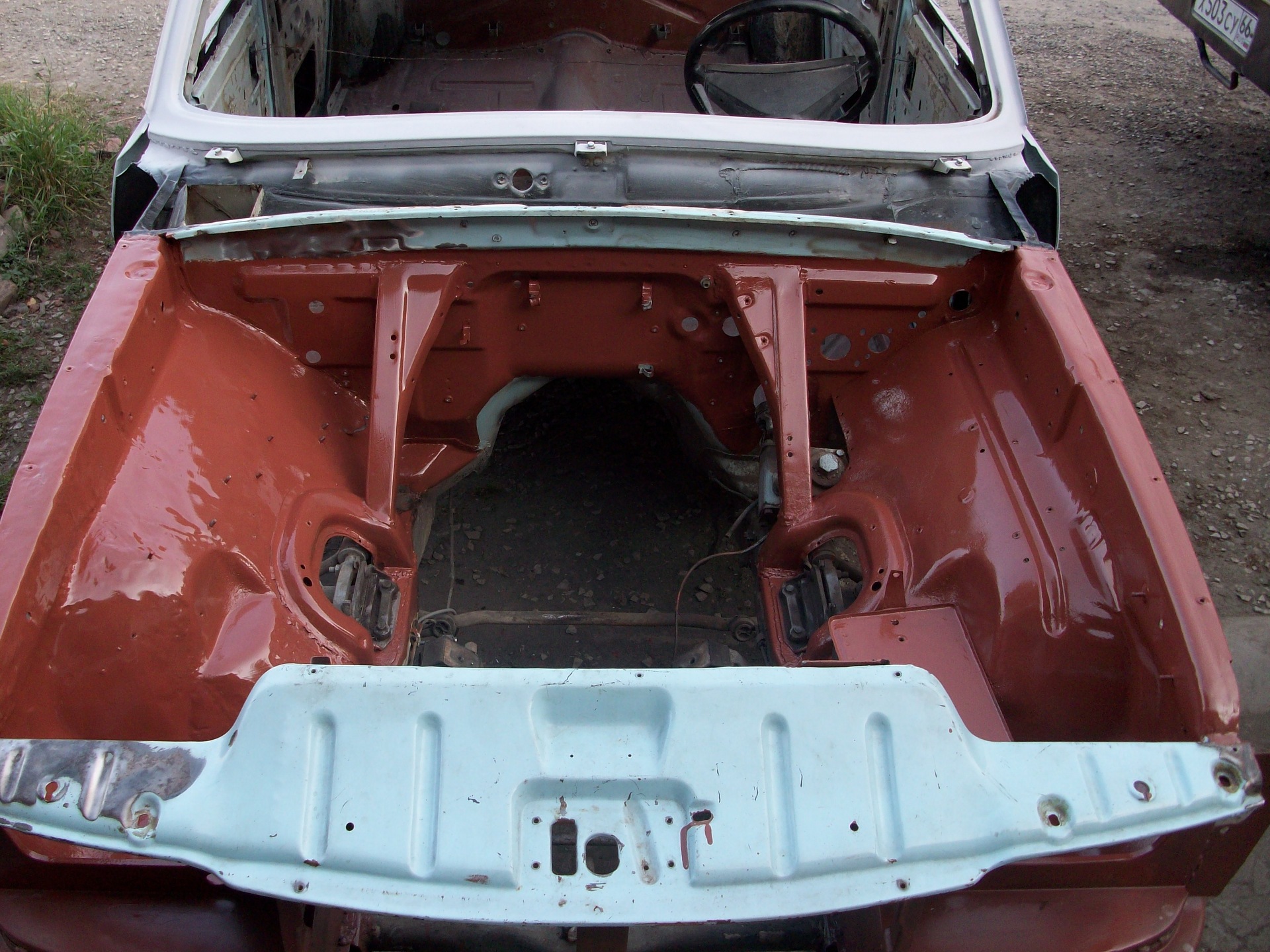 "Проект ГАЗ 31029" Чистим и красим подкапотное — ГАЗ 31029, 2,4 л, 1993 ...