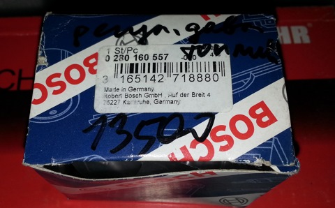 0280160557 Регулятор давления топлива BOSCH | Запчасти на DRIVE2