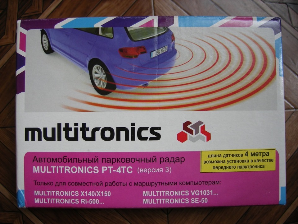 Установка парктроника Multitronics PT-4TC (ч. 1/2) — ГАЗ 31105, 2,3 л, 2005 года | тюнинг | DRIVE2